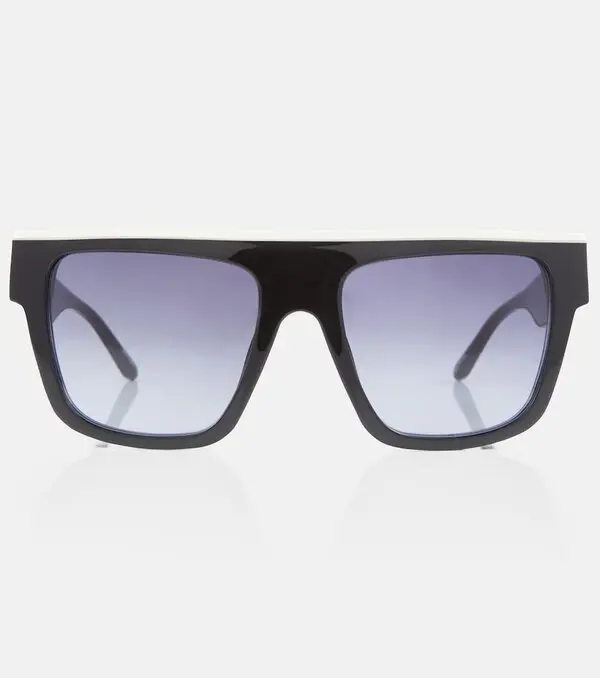 Magda Butrym Flat-top Sunglasses - Black