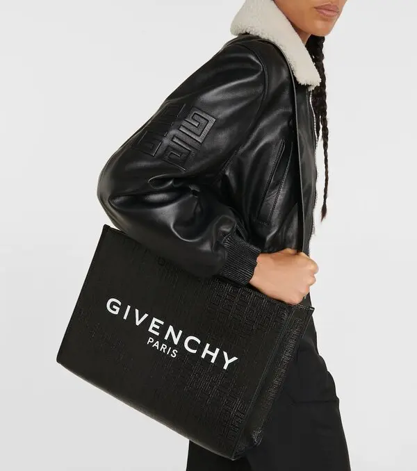 Givenchy G-tote Medium 4g Canvas Shopper