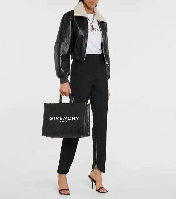 Givenchy G-tote Medium 4g Canvas Shopper