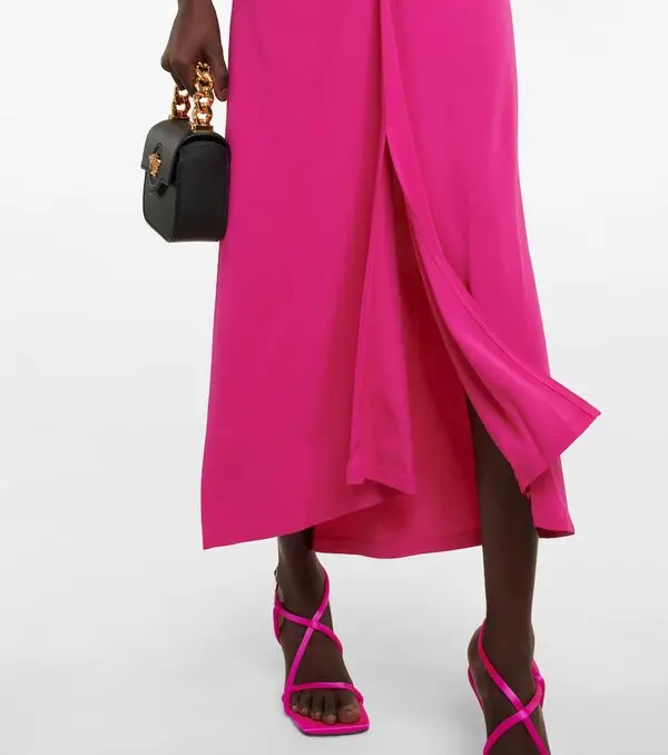 Veronica Beard Reze Embellished Ruched Dress