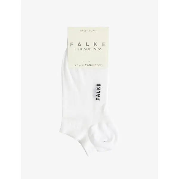 Falke Fine Softness Ankle Socks - 2009 White