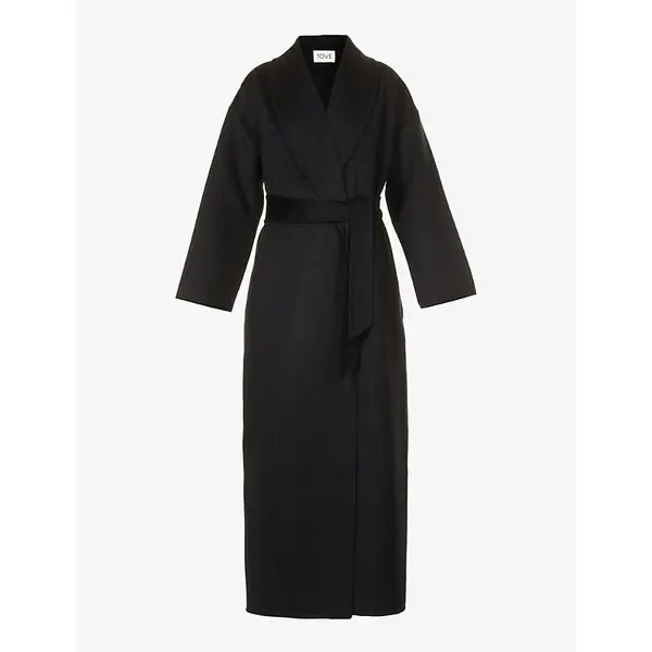 Tove Jore Relaxed-fit Wool-blend Coat