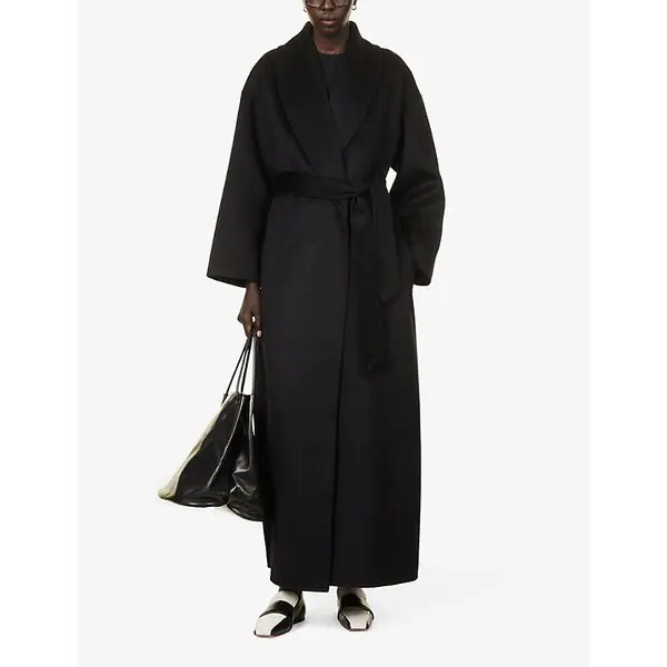 Tove Jore Relaxed-fit Wool-blend Coat