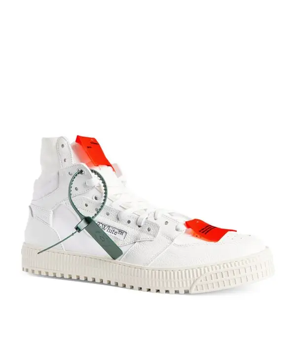 Off-White Leather 3.0 Off Court High-top Sneakers