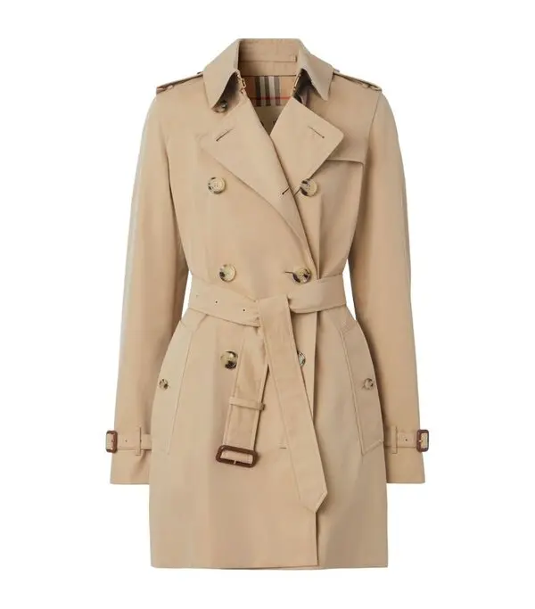 Burberry Short Kensington Heritage Trench Coat