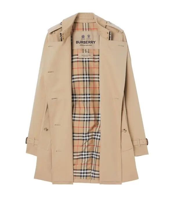 Burberry Short Kensington Heritage Trench Coat