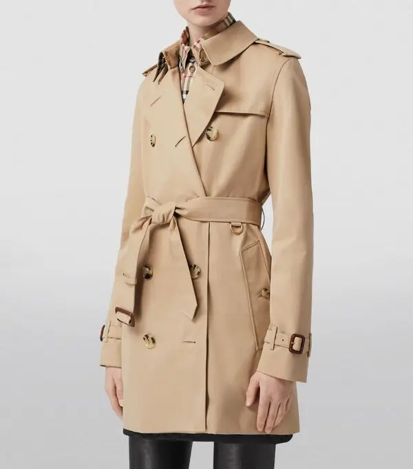 Burberry Short Kensington Heritage Trench Coat