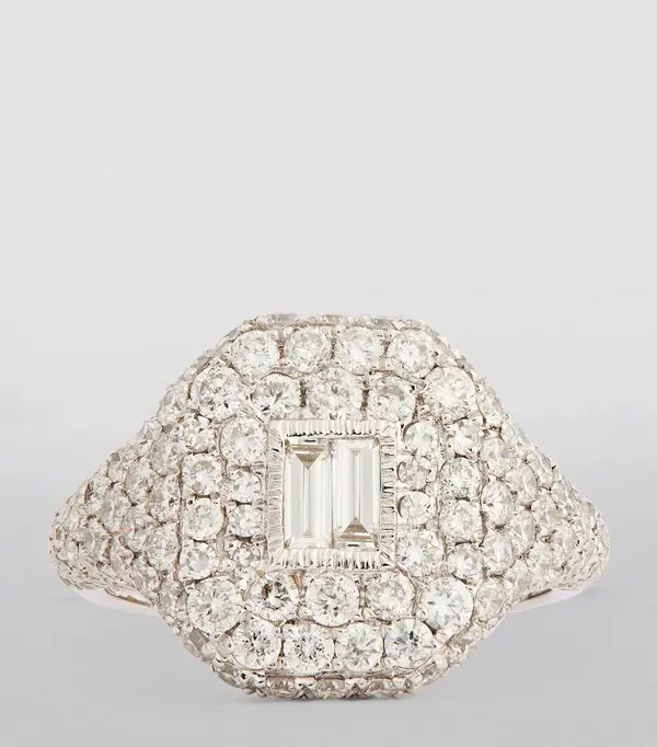 Shay Pinky Ring - White