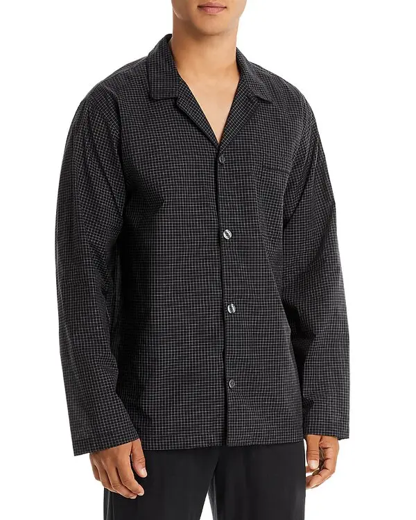 Polo Ralph Lauren Cotton Check Button Down Pajama Shirt - Soho Plaid