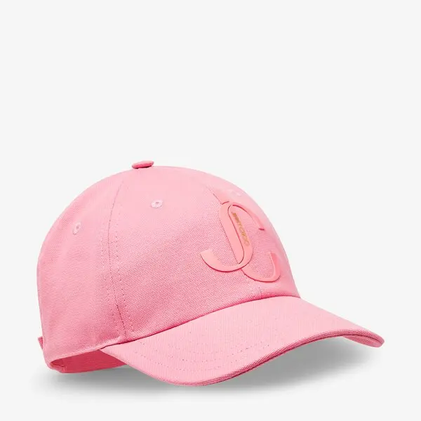 Jimmy Choo Pink Cap with White Logo Jimmy Choo Dyed Flex Trucker Hat By Kemi Link - Artistshot main image 2