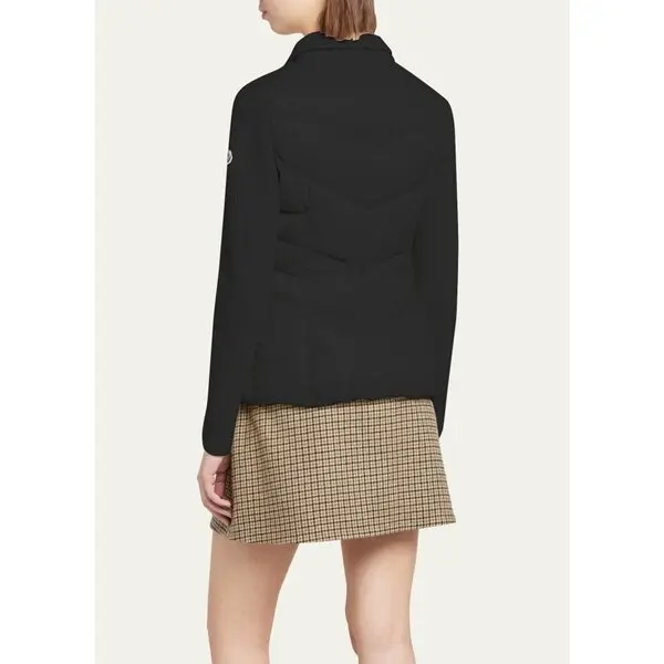 Moncler Puffer Knit Cardigan