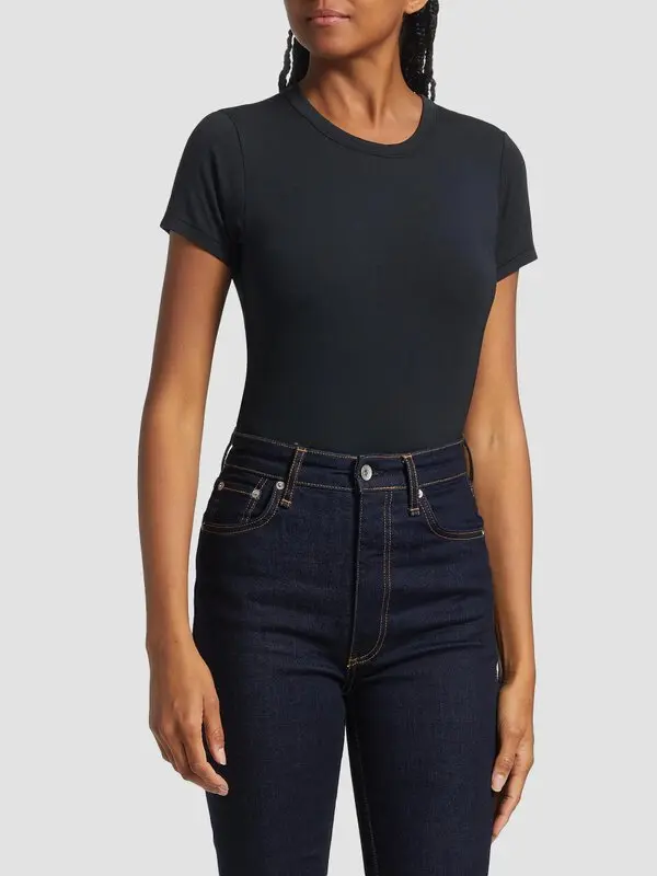 Rag & Bone Icons Luca Baby T-shirt - Black