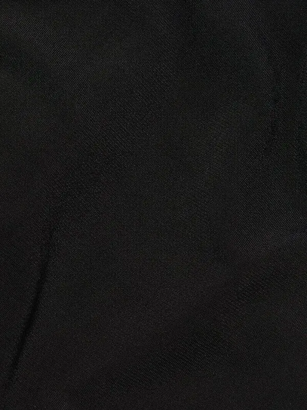 LAQUAN SMITH Mock Turtleneck Cut-out Bodysuit