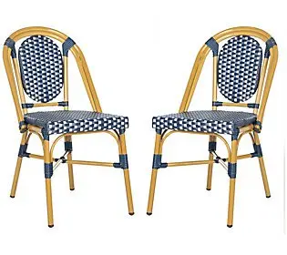 SAFAVIEH Lenda French Stackable Bistro Chair By - One-color