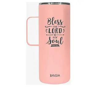 KERUSSO 22-oz Dual Wall Mug With Handle Bless The Lord - One-color
