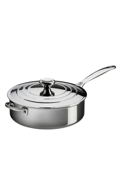 LE CREUSET 4.5-quart Stainless Steel Sauté Pan With Lid - Stanless Steel