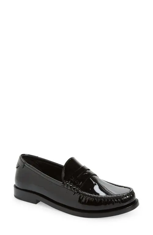 Saint Laurent Le Loafer Monogram Penny Loafer