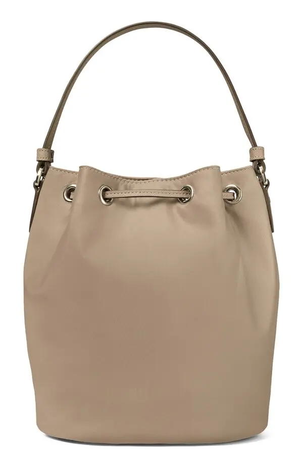 Tory Burch Virginia Recycled Nylon Bucket Bag