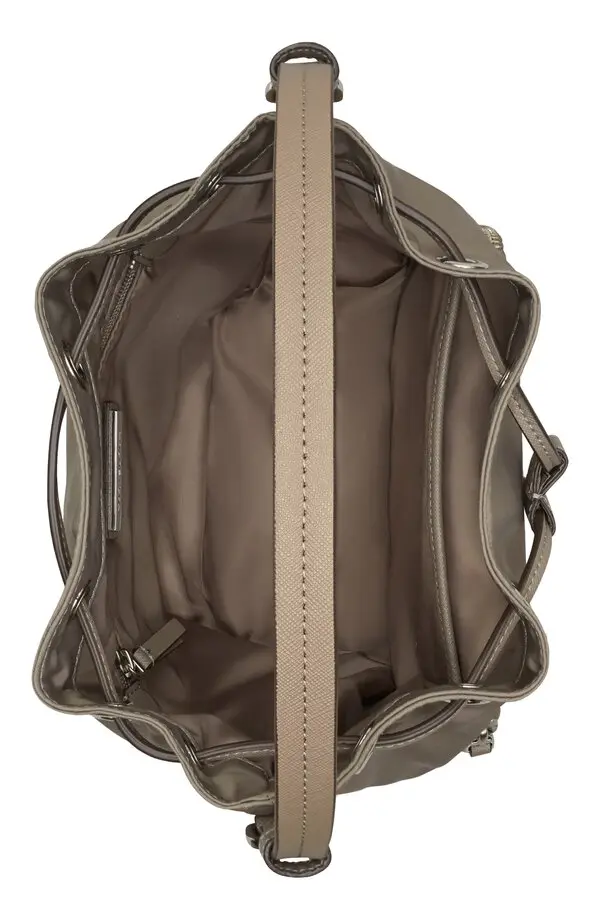 Tory Burch Virginia Recycled Nylon Bucket Bag