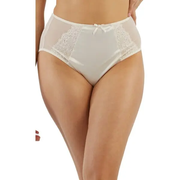 PLAYFUL PROMISES Ellery Classic High Waist Briefs - Ivory