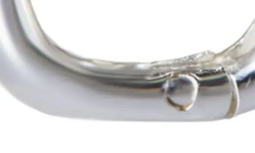 Argento Vivo Oblong Hoop Earrings - Silver