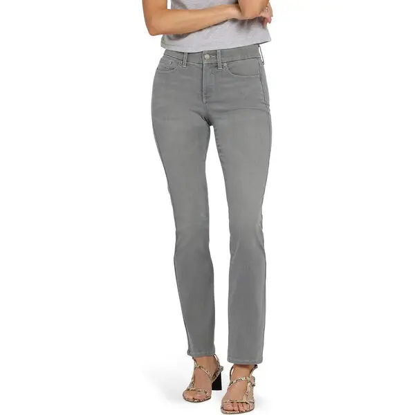 NYDJ Waist Match Marilyn Straight Leg Jeans - Stone Fade