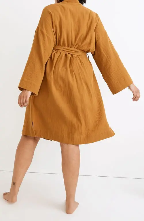 Madewell Double Gauze Cotton Robe