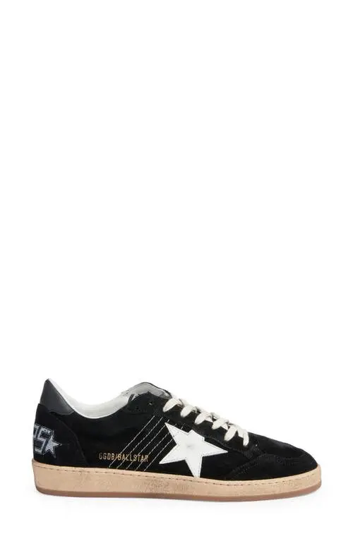 GOLDEN GOOSE Ball Star Low Top Sneakers - Black/white