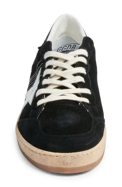 GOLDEN GOOSE Ball Star Low Top Sneakers - Black/white