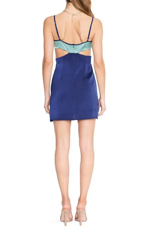 4si3nna Tiffany Two-tone Dress