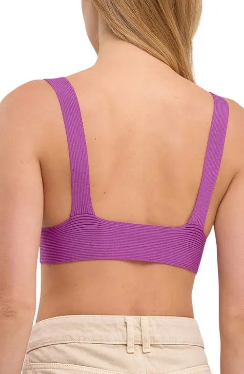 Endless Rose Twisted Ribbed Bralette Top