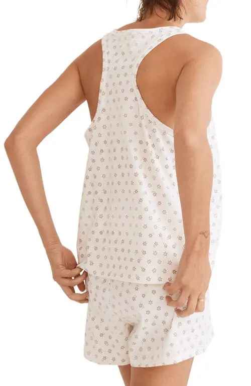Madewell Flynn Racerback Pajama Tank Top