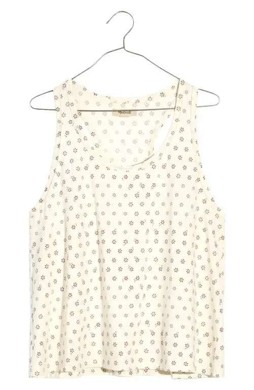 Madewell Flynn Racerback Pajama Tank Top