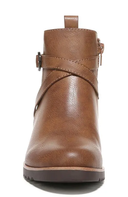 LIFESTRIDE Wedge Bootie - Whiskey