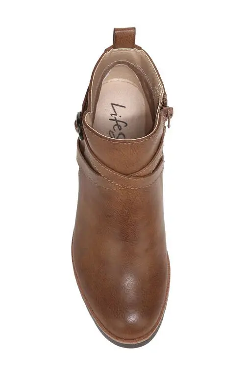 LIFESTRIDE Wedge Bootie - Whiskey