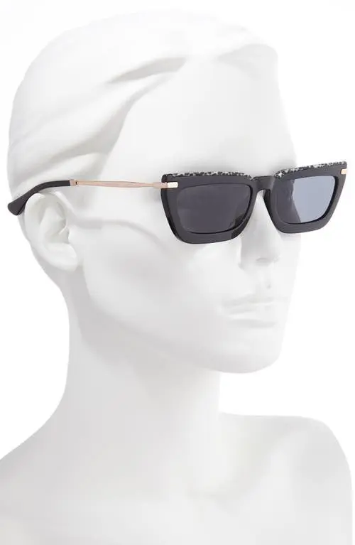 JIMMY CHOO Vela Flat Top Sunglasses