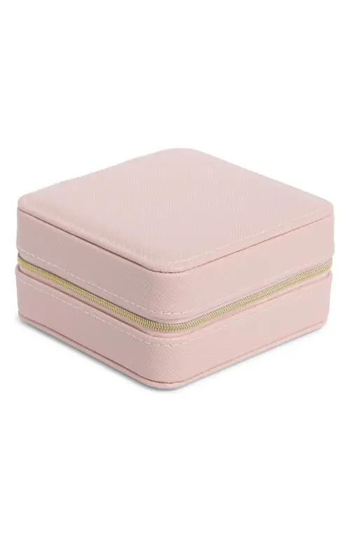 Nordstrom Square Zip Jewelry Box - Rose