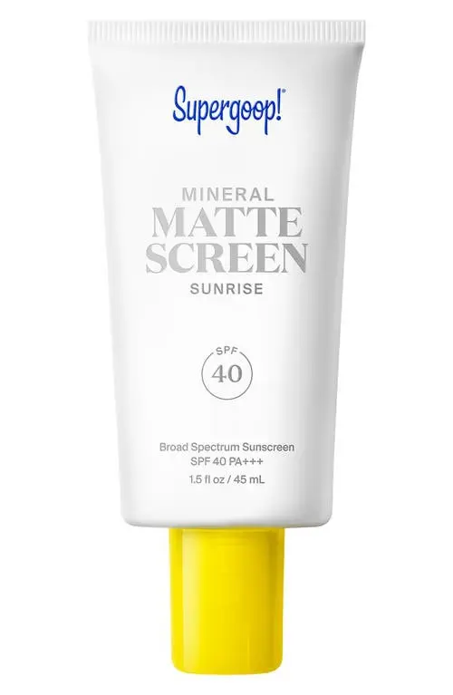 Supergoop!® Mineral Mattescreen Spf 40 Pa+++ Sunscreen - Sunrise