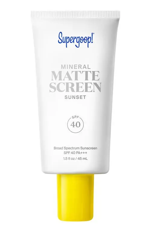 Supergoop!® Mineral Mattescreen Spf 40 Pa+++ Sunscreen - Sunset