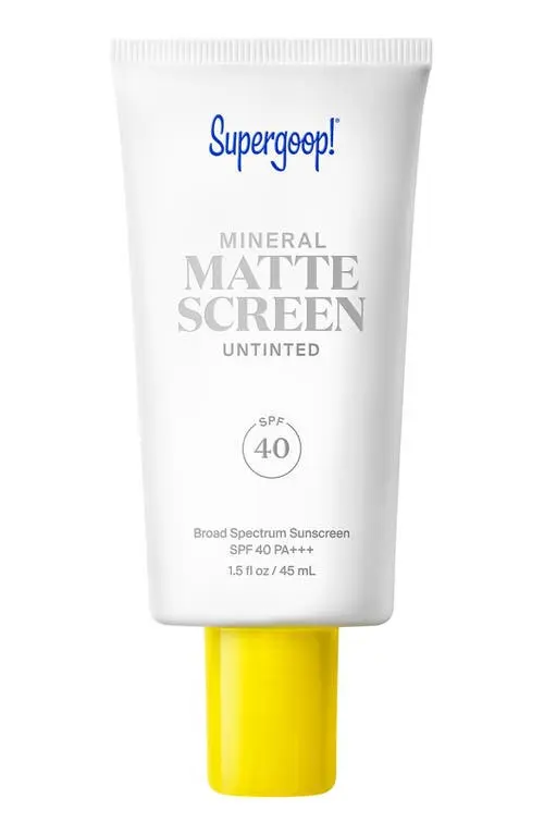 Supergoop!® Mineral Mattescreen Spf 40 Pa+++ Sunscreen - Untinted