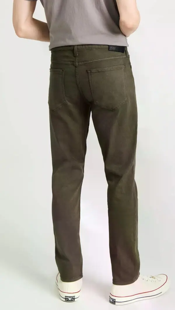 Paige Lennox Slim Stretch Jeans - River Moss