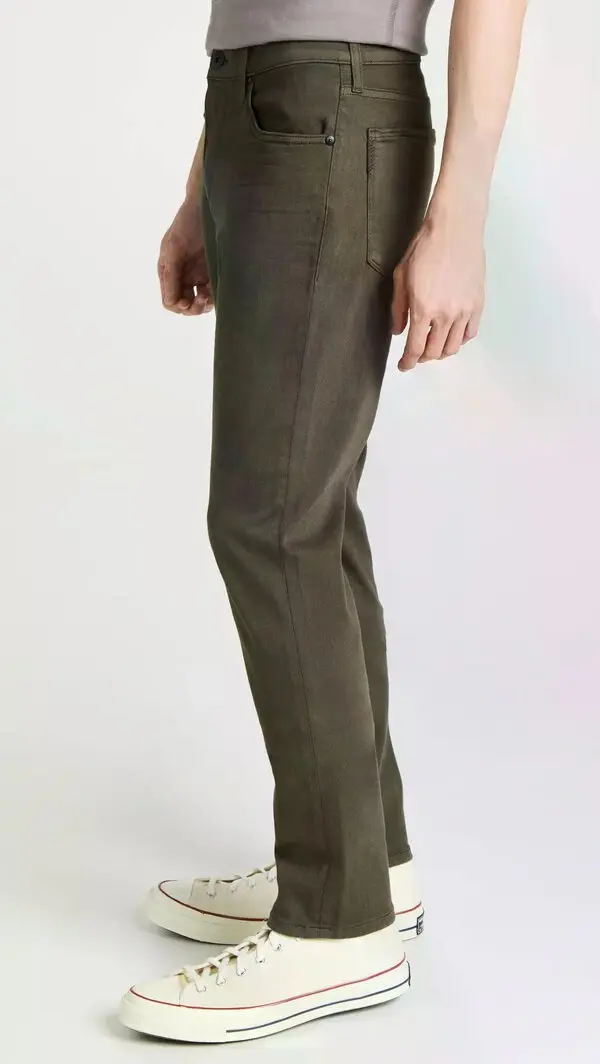 Paige Lennox Slim Stretch Jeans - River Moss