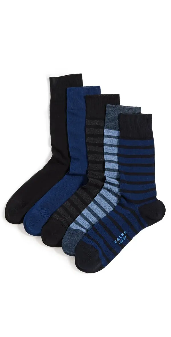 Falke Happy Box 5-pack Crew Socks - Assorted