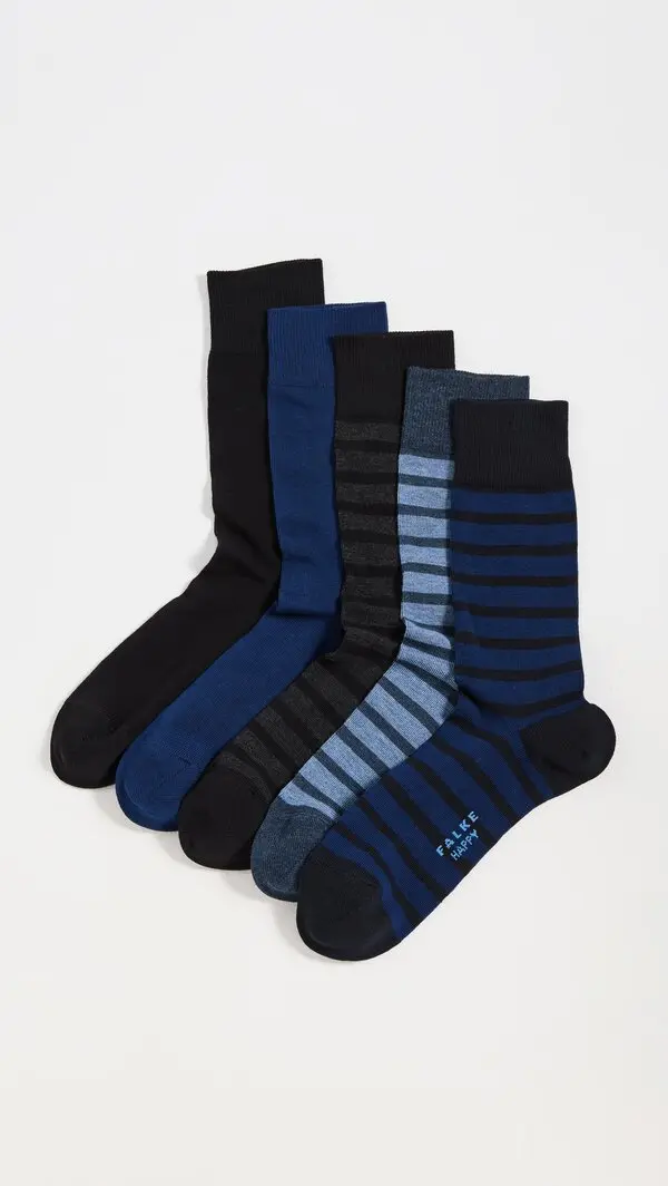 Falke Happy Box 5-pack Crew Socks - Assorted