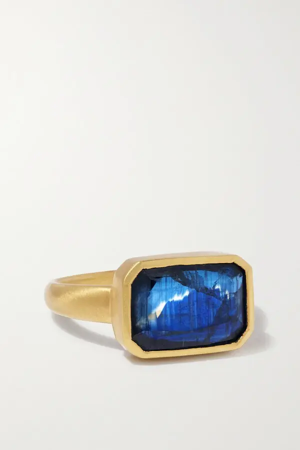 PIPPA SMALL 18-karat Kyanite Ring - Gold