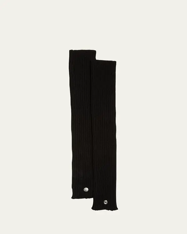 Rick Owens Cashmere Arm Warmers - Black