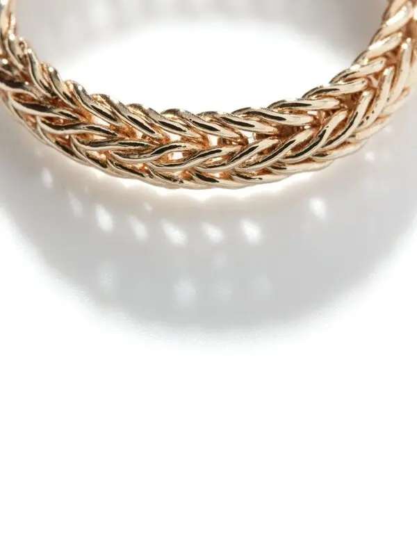 John Hardy 14kt Yellow Kami Chain Ring