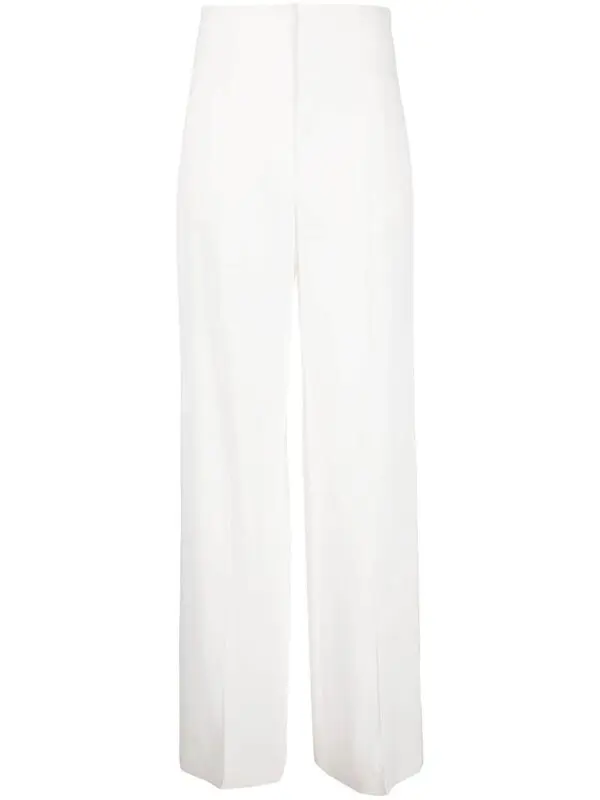 Alberta Ferretti High-waisted Wide-leg Pants