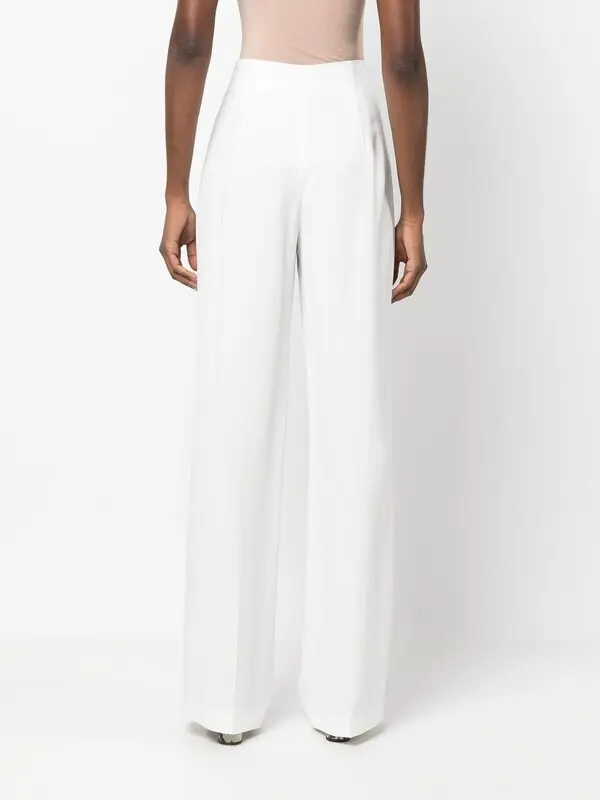 Alberta Ferretti High-waisted Wide-leg Pants