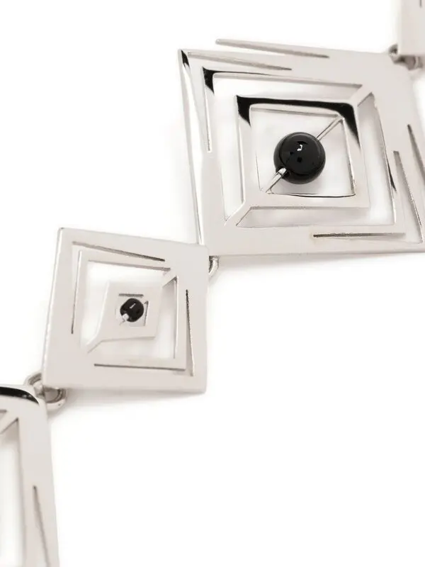 Alberta Ferretti Geometric Frame Bracelet